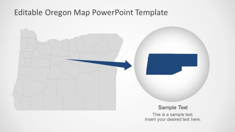 PowerPoint US State Oregon Template - SlideModel