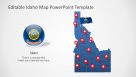 Idaho State PowerPoint Map - SlideModel