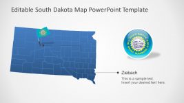 USA State of South Dakota PowerPoint - SlideModel