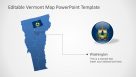 Presentation of Vermont State Map - SlideModel