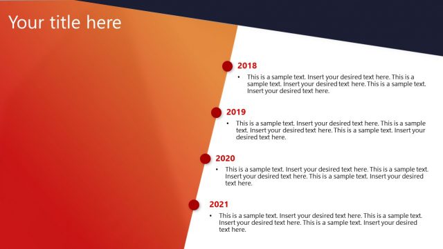 Timeline PowerPoint Corporate Template - SlideModel