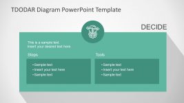 Decide in TDODAR Decision Making Model PowerPoint - SlideModel