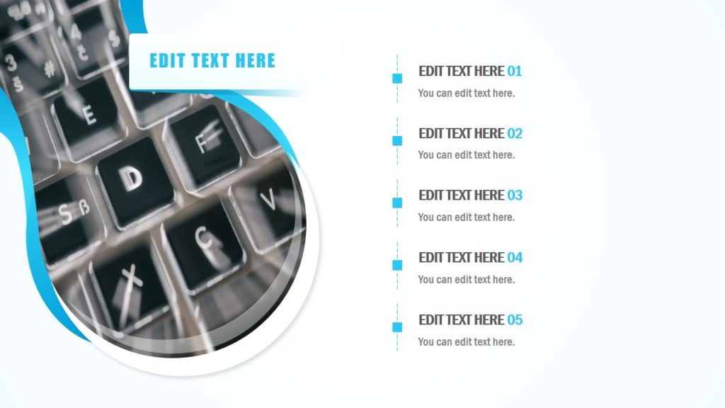 Keyboard PowerPoint Slide Image - SlideModel