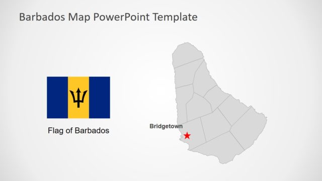 Map and Flag Editable Slide - SlideModel
