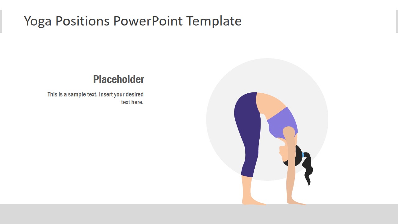 Yoga Positions PowerPoint Template - SlideModel