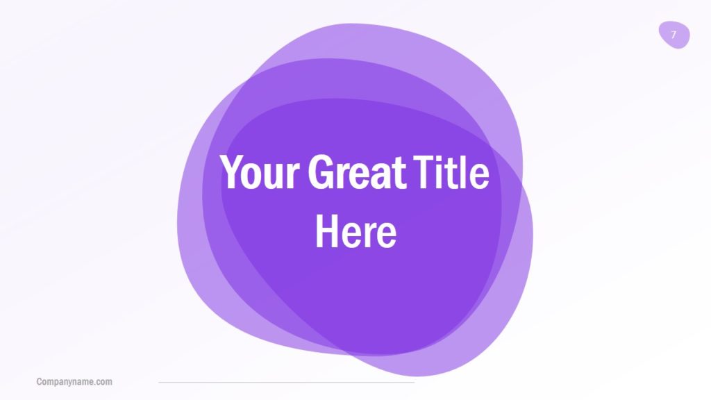 Flat Semi-Transparent Stamps Template - SlideModel