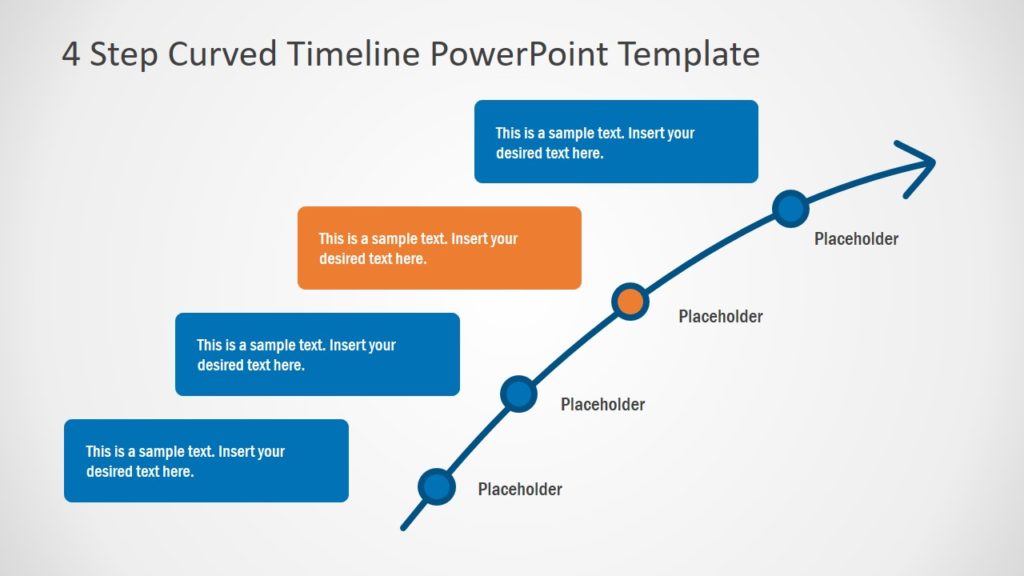 Curved Timeline Concept Presentation - SlideModel Curved Timeline Concept Presentation - SlideModel