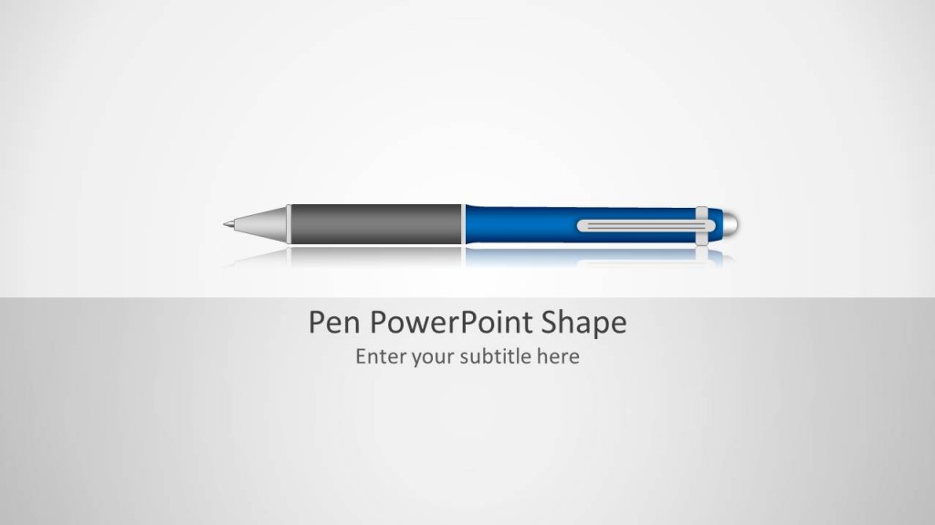 1091-pen-shape-wide-1 - SlideModel