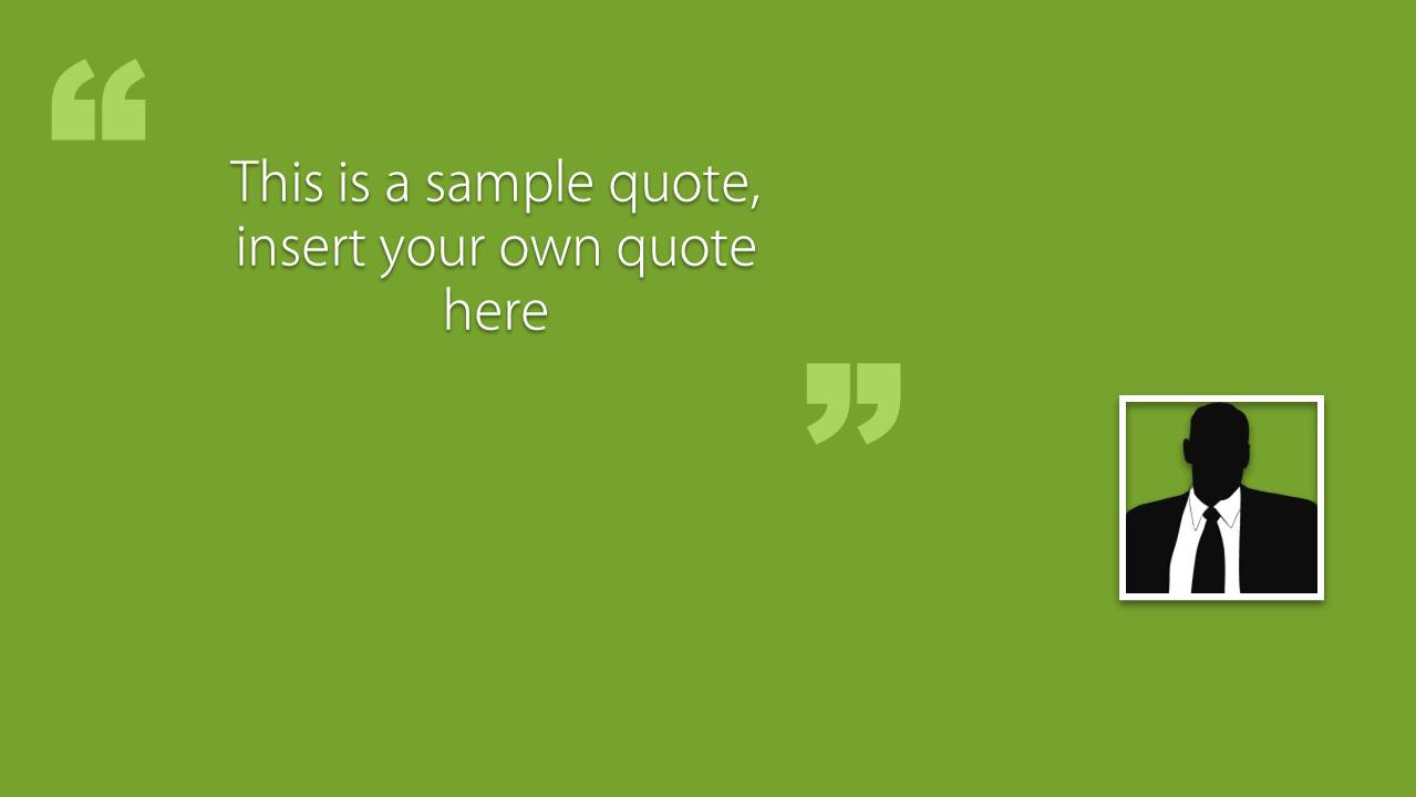 Quote Layouts for PowerPoint - SlideModel Quote Layouts for PowerPoint - SlideModel