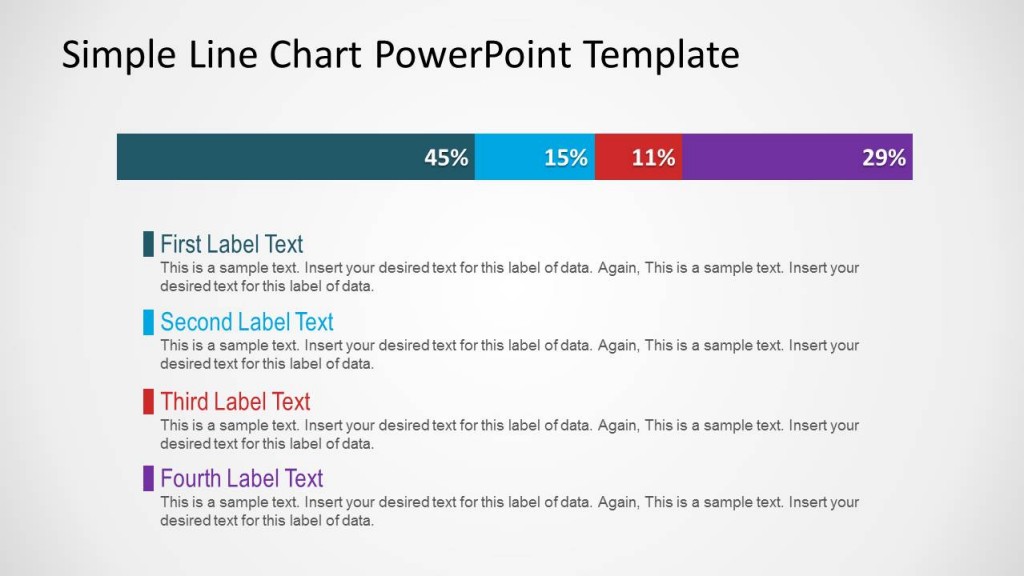 Simple Line Chart PowerPoint Slide Design - SlideModel