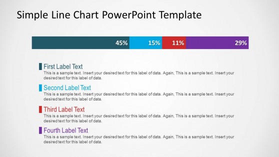 Simple Line Chart PowerPoint Slide Design - SlideModel
