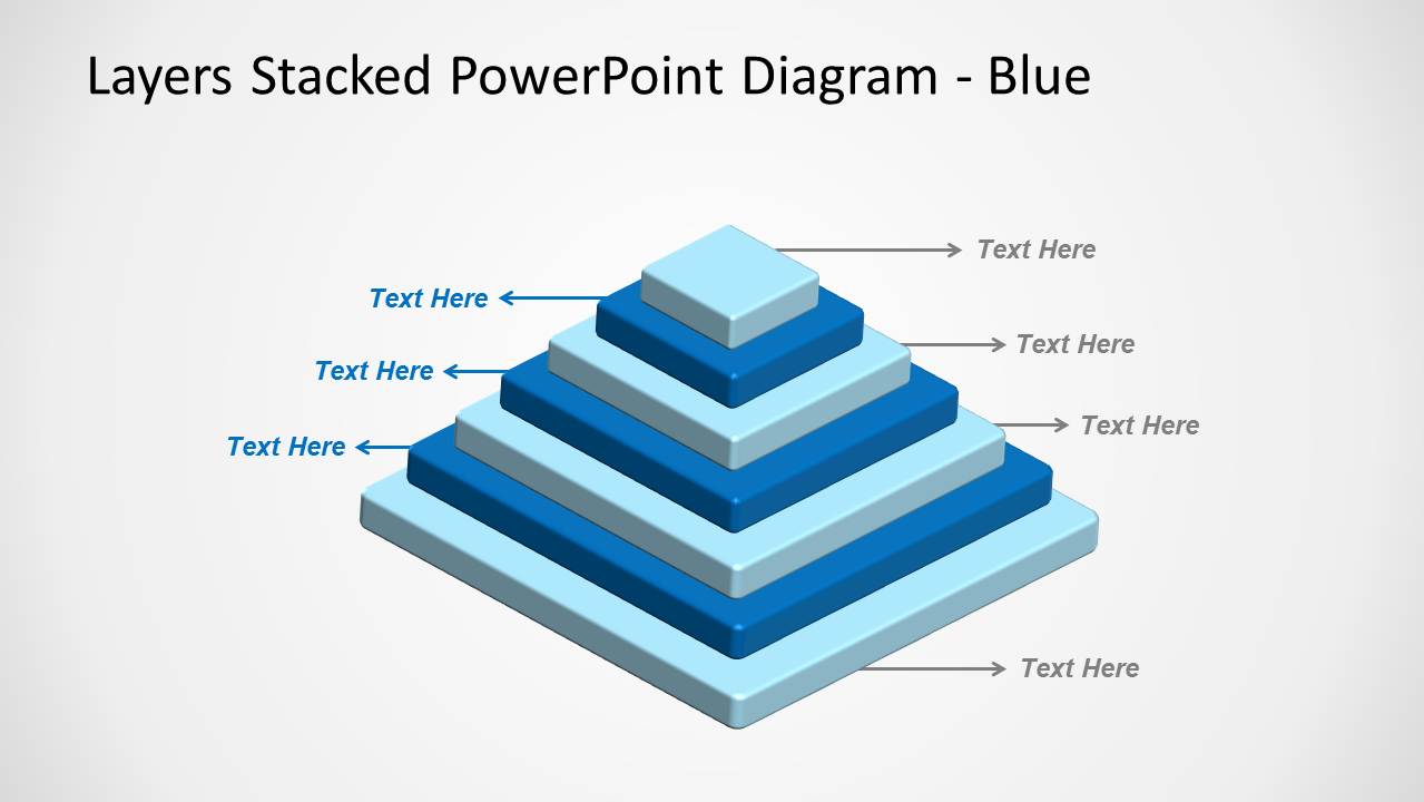 3D Stacked & Multi-Layer Diagram for PowerPoint - SlideModel