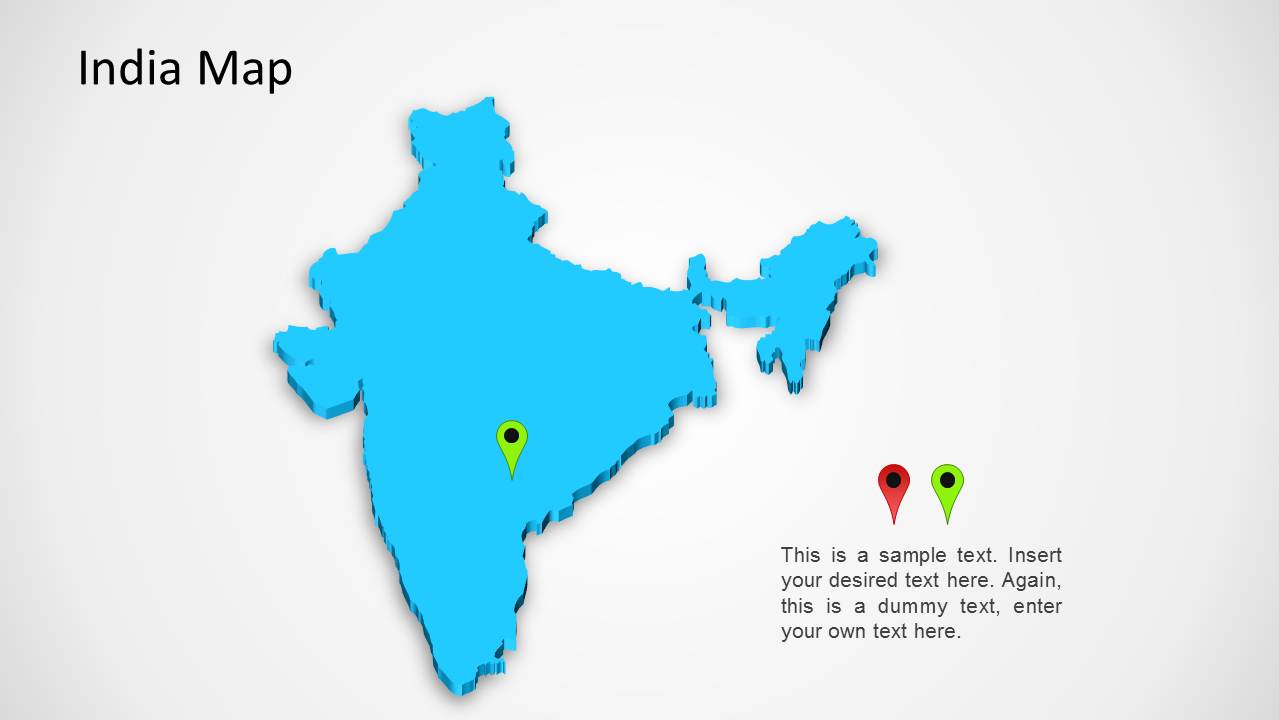 India Map PowerPoint Template for Presentations