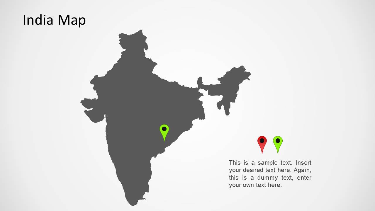 India Map PowerPoint Template for Presentations