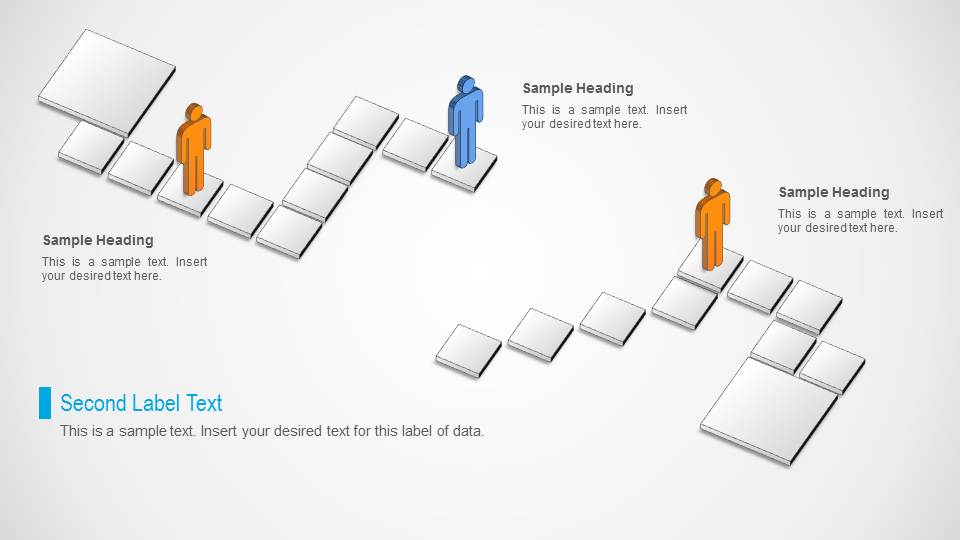 Perspective Platforms Shape for PowerPoint - SlideModel