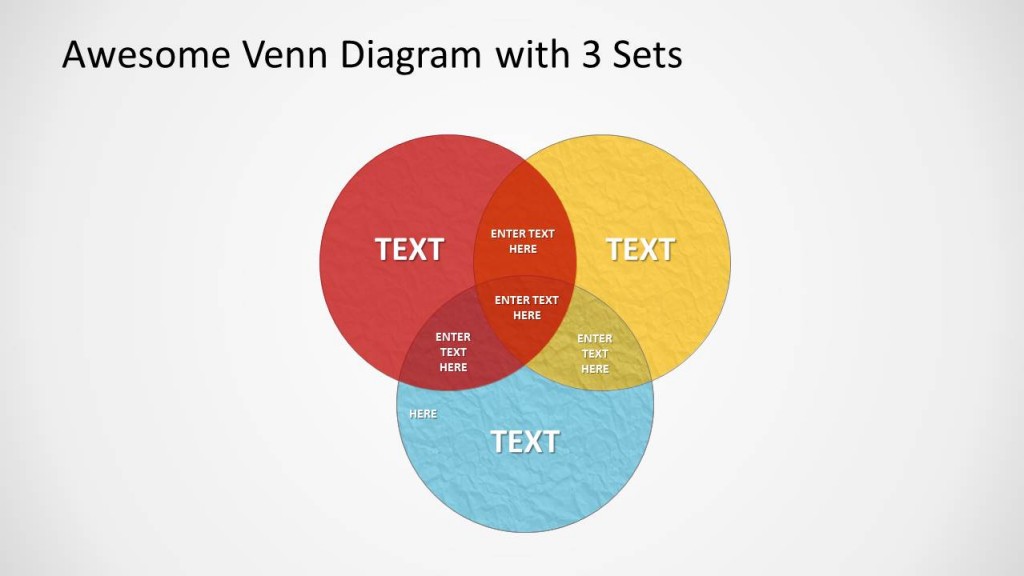 3-Part Venn Diagram Slide Design for PowerPoint (Editable) - SlideModel