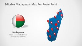 Editable Madagascar Map PowerPoint Template - SlideModel