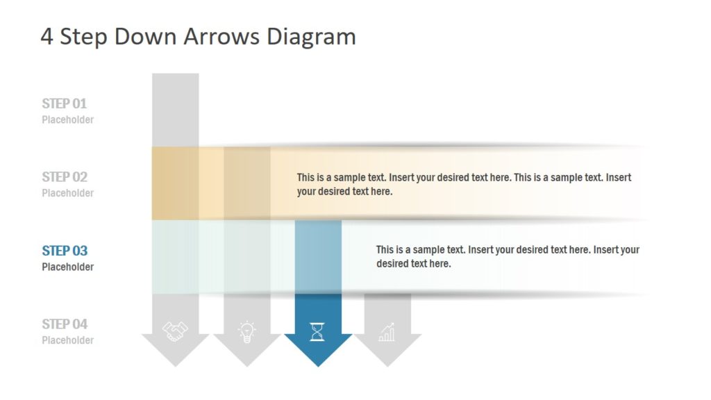 PowerPoint Diagram of 4 Steps - SlideModel