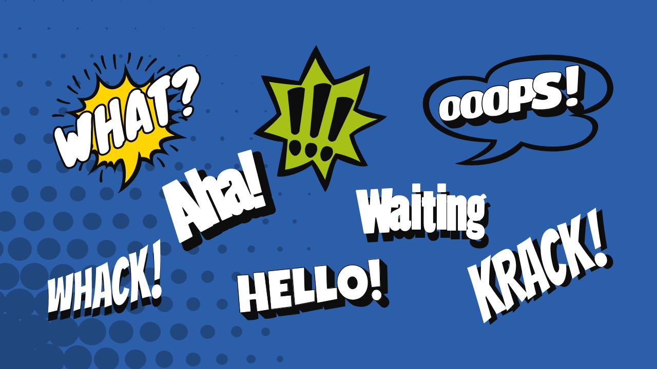 Color Comic Book Toolkit for PowerPoint - SlideModel