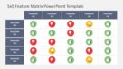 Feature Matrix 5X5 Template Design - SlideModel