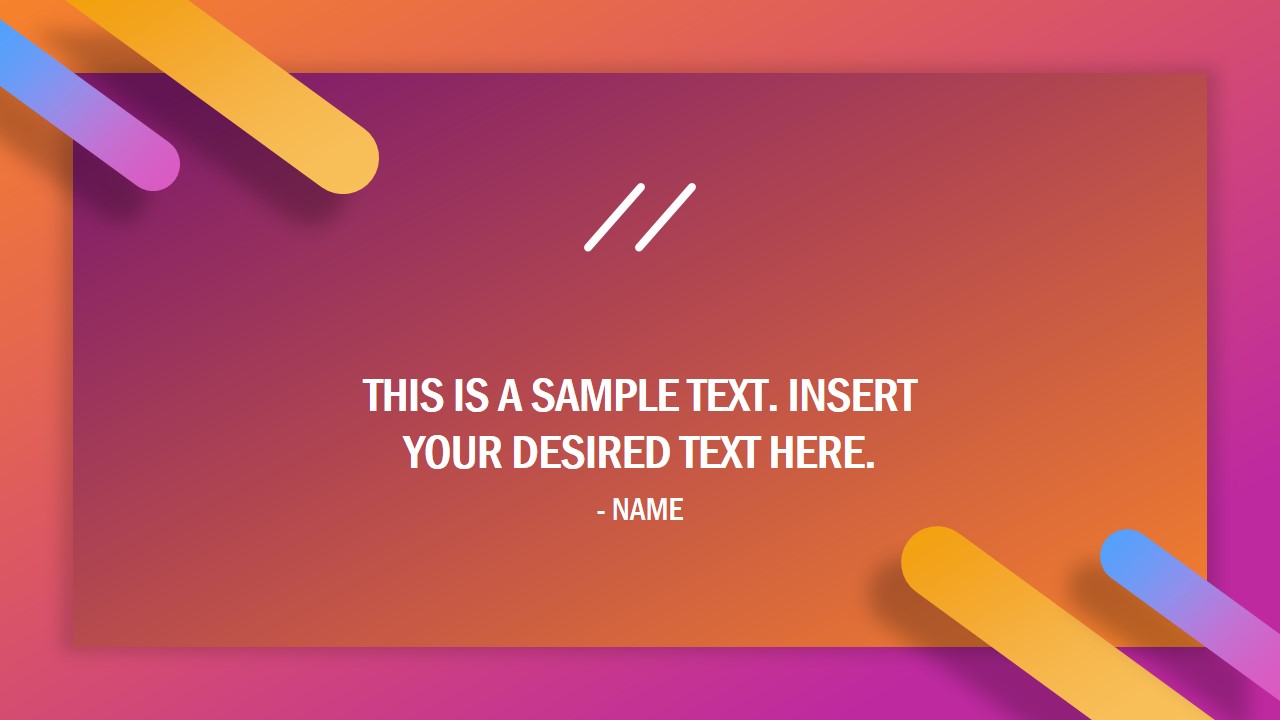 Inspirational PowerPoint Template Quotes For Your Creative Presentations