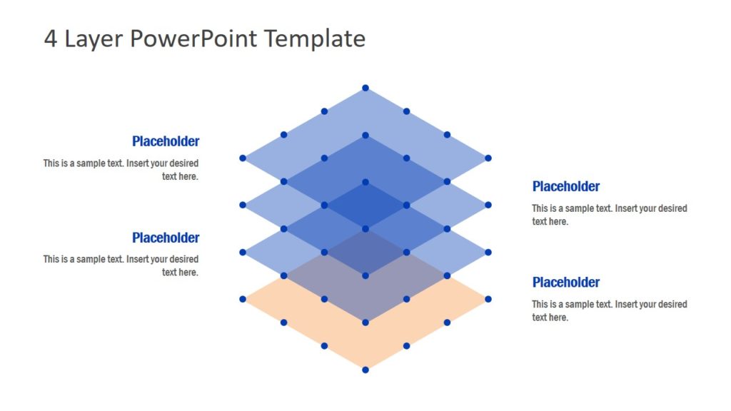 Simple Slide of 3D Layers - SlideModel