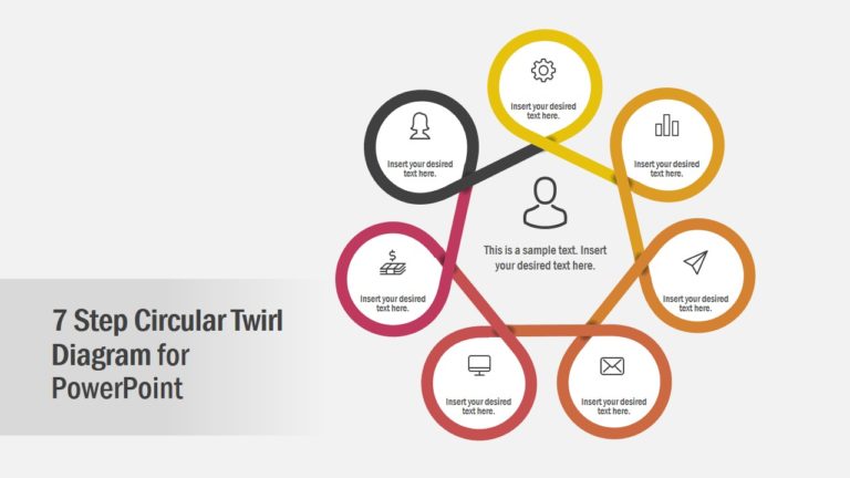 7 Steps Circular Diagram PPT - SlideModel