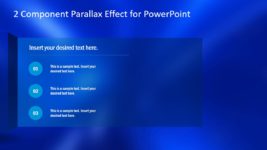 Parallax Effect 2 Component PowerPoint - SlideModel