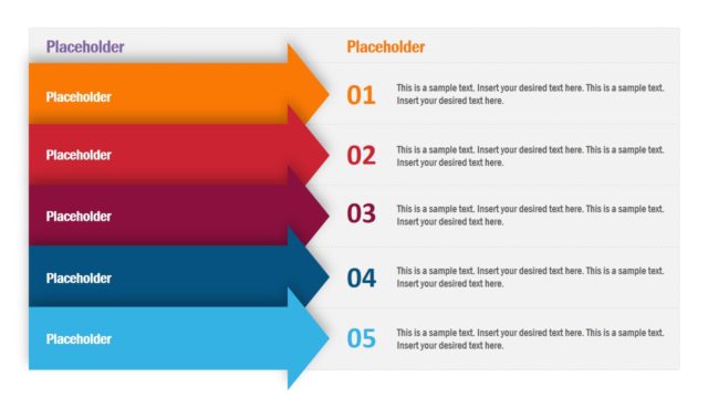 5 Steps Powerpoint Templates & Diagrams