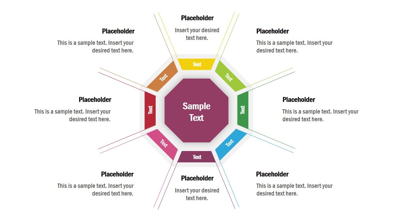 8 Steps Octagonal PowerPoint Diagram - SlideModel