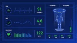 Health Check Dashboard PowerPoint - SlideModel