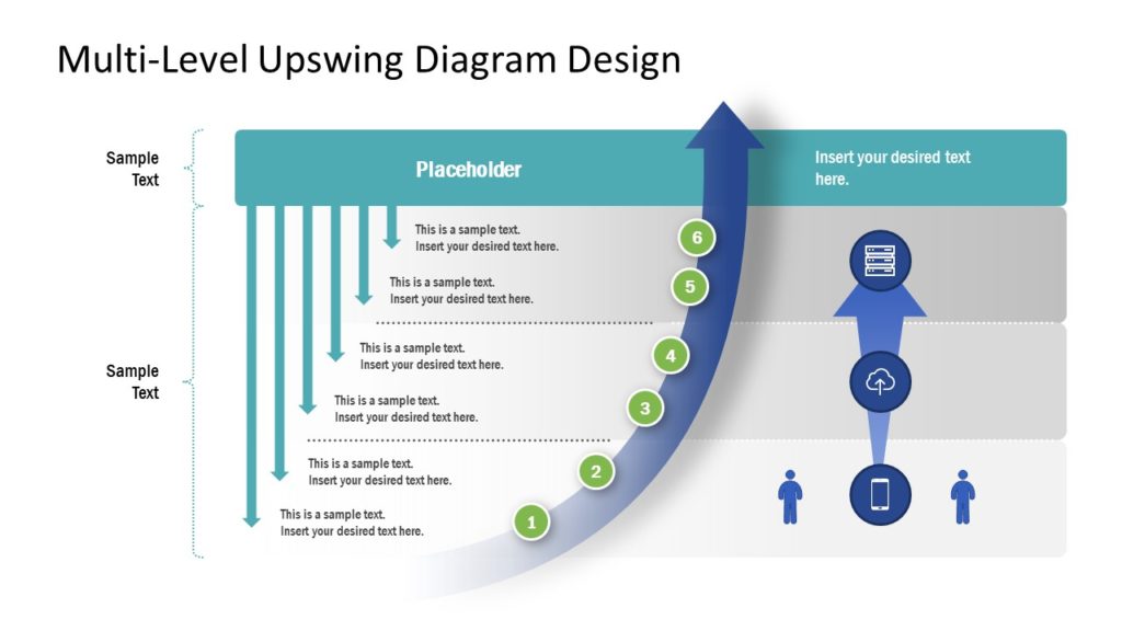 Multi-Level PowerPoint Arrow Diagrams - SlideModel