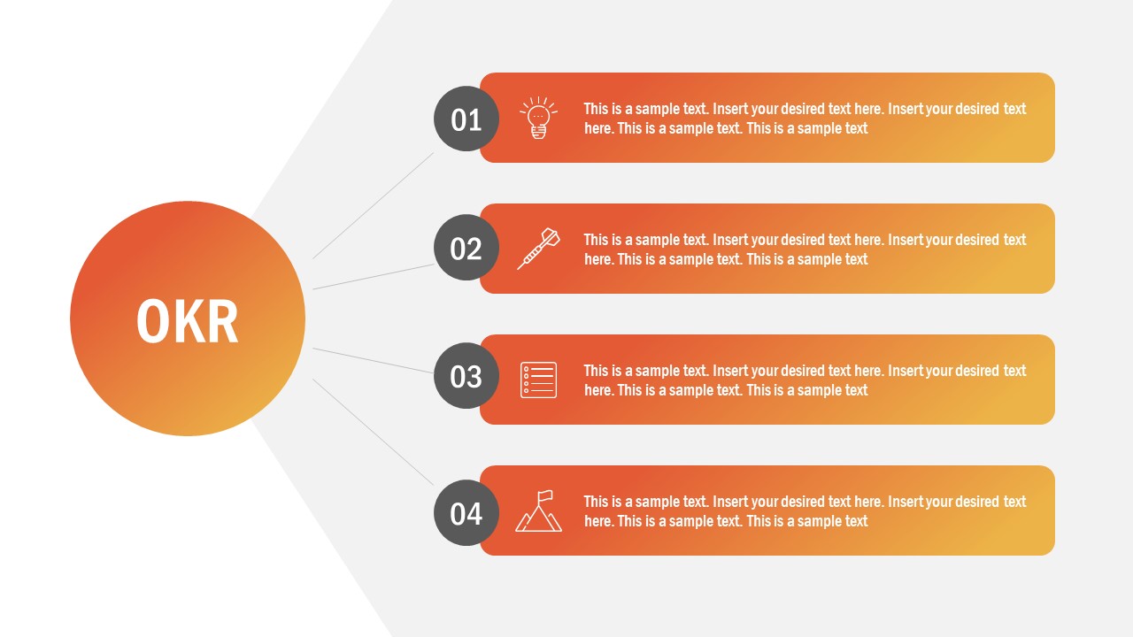 OKR PowerPoint Template Presentation Slides