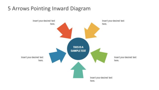 PPT Diagram 5 Steps Inward - SlideModel