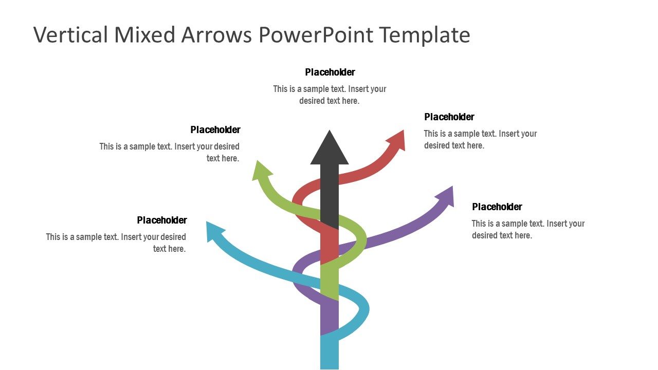 Vertical Arrows Multi Purpose PowerPoint - SlideModel