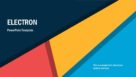 Electron PowerPoint Cover Graphics - SlideModel
