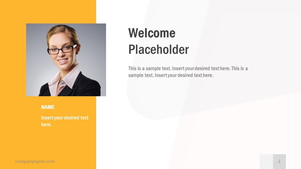 Self Introduction Business Slide Deck - SlideModel