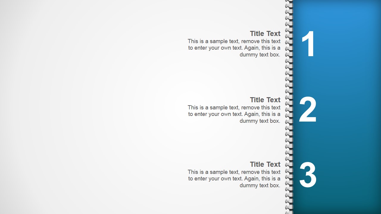 Zipper PowerPoint Shapes - SlideModel