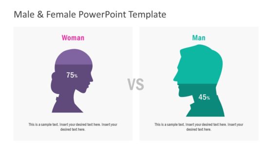 Male and Female Diagram Infographic PPT - SlideModel