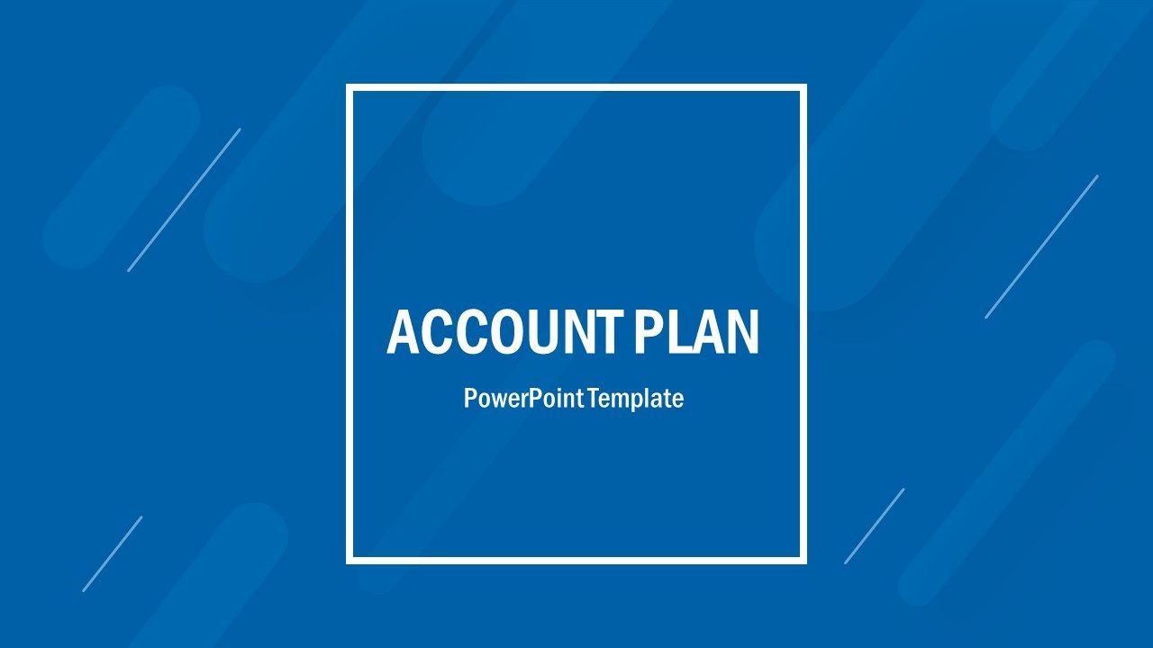 Account Plan PowerPoint Presentation - SlideModel