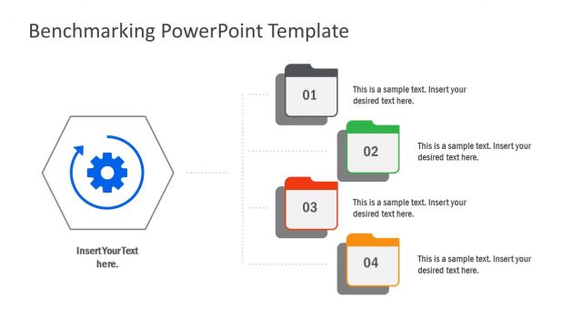 Benchmarking Concept Flow Chart Diagram - SlideModel