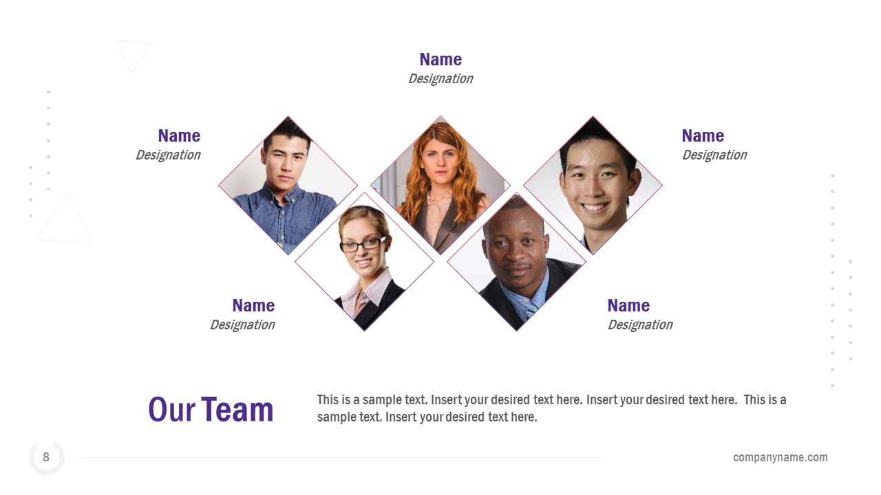 Team PowerPoint Infographic Layout - SlideModel