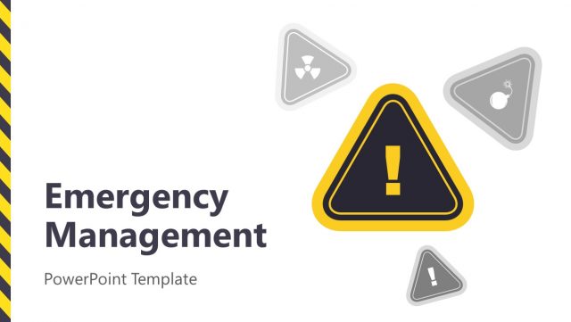 Emergency Management Plan - White Background - SlideModel