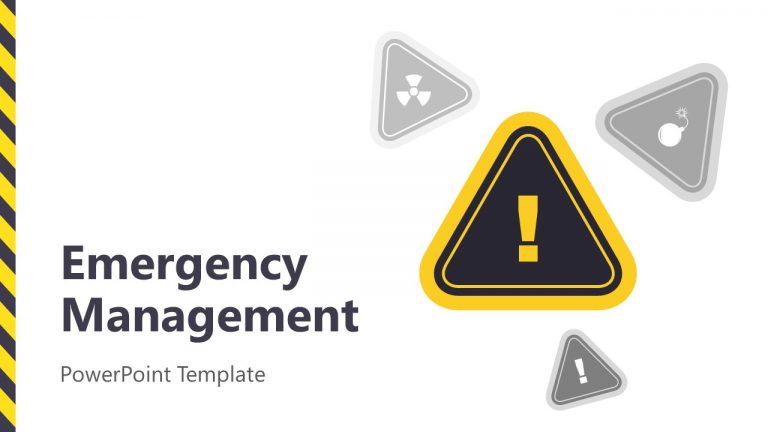 Emergency Management Plan - White Background - SlideModel