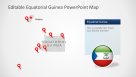 Customizable Equatorial Guinea Map PowerPoint Template - SlideModel