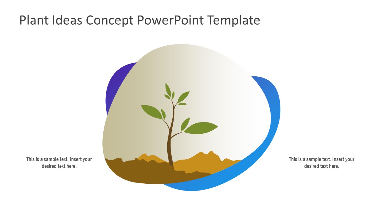 Plant Ideas Concept PowerPoint Template - SlideModel