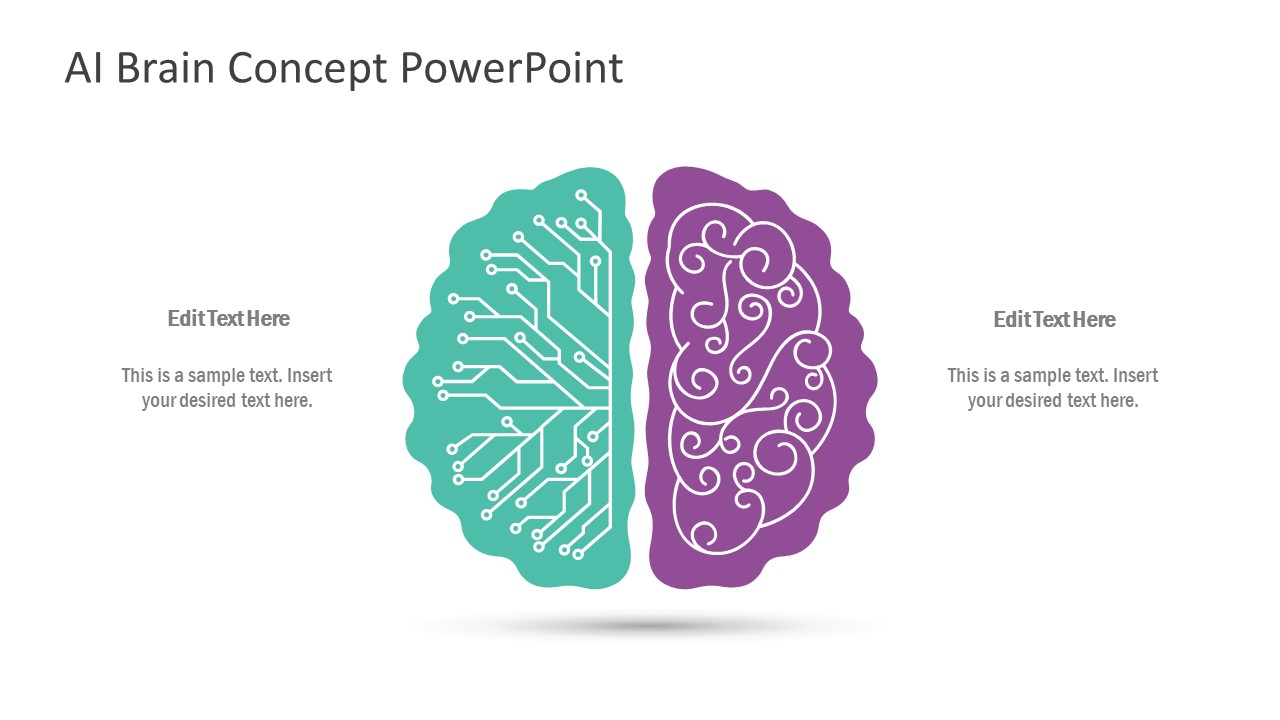 AI Brain Concept PowerPoint Template - SlideModel