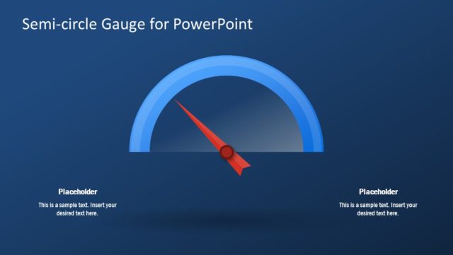 PowerPoint Gauge Speedometer Template - SlideModel