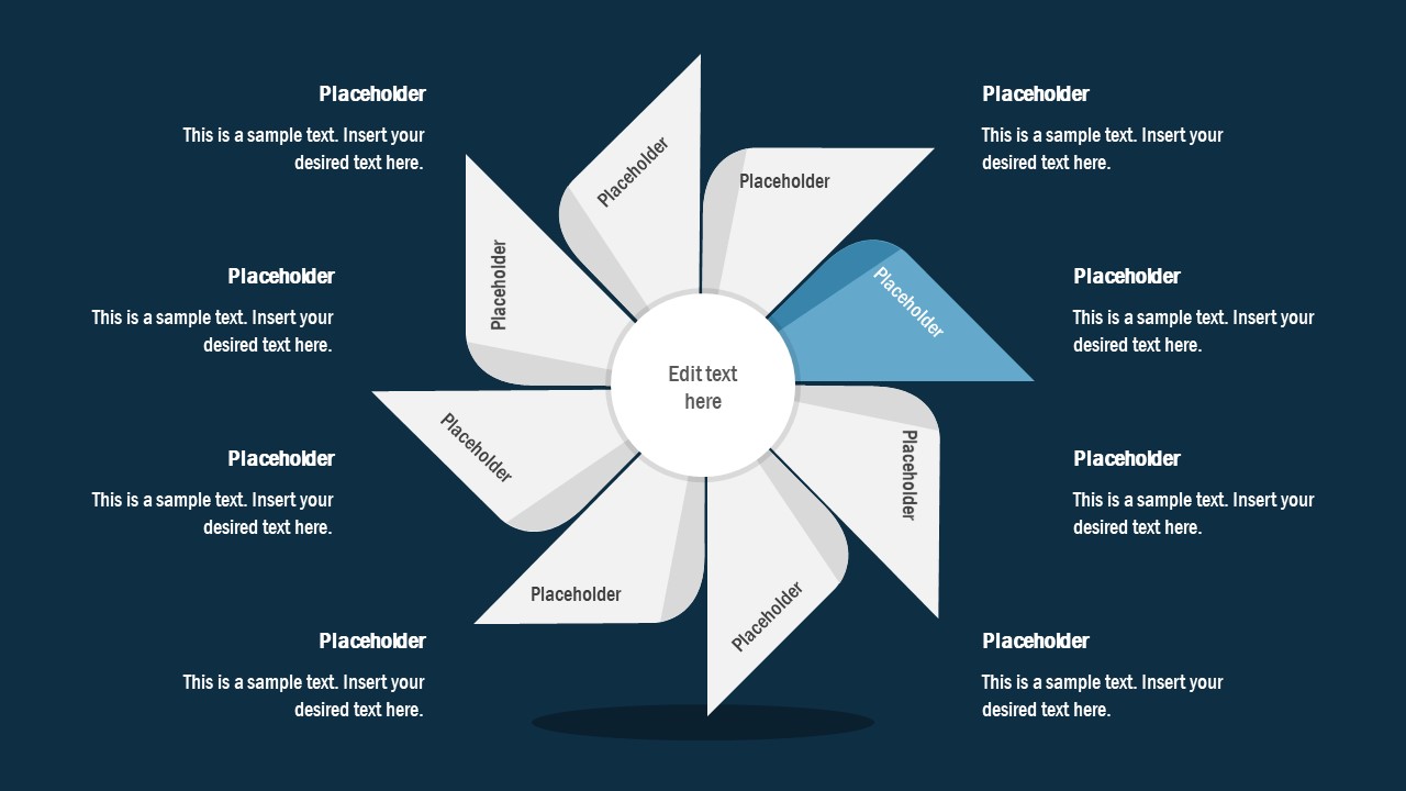 8-Item Flywheel Diagram Template for PowerPoint - SlideModel