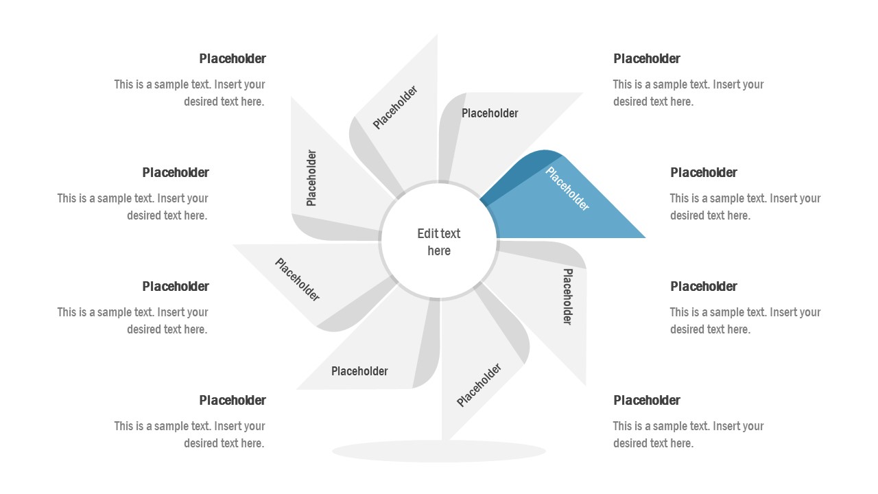 8-Item Flywheel Diagram Template for PowerPoint - SlideModel
